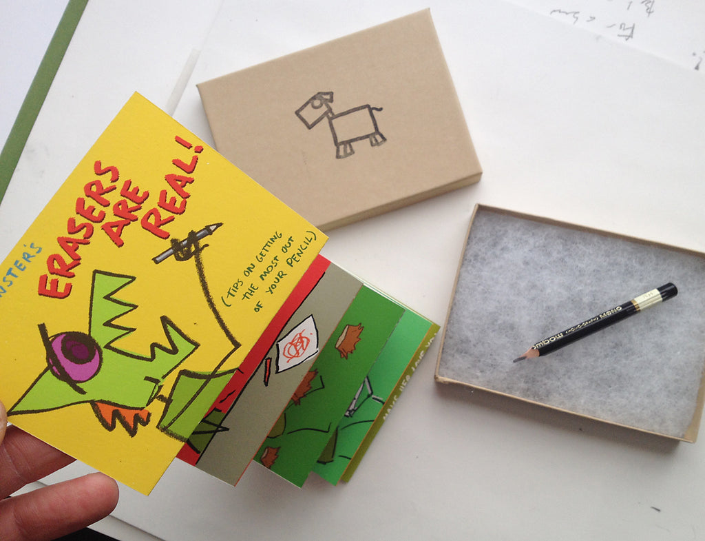 Used Pencil and Crazy Monster's Erasers are Real – Building a World